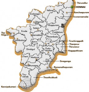Tamil Nadu Tourist Maps Tamil Nadu Travel Maps Tamil Nadu Google Maps ...